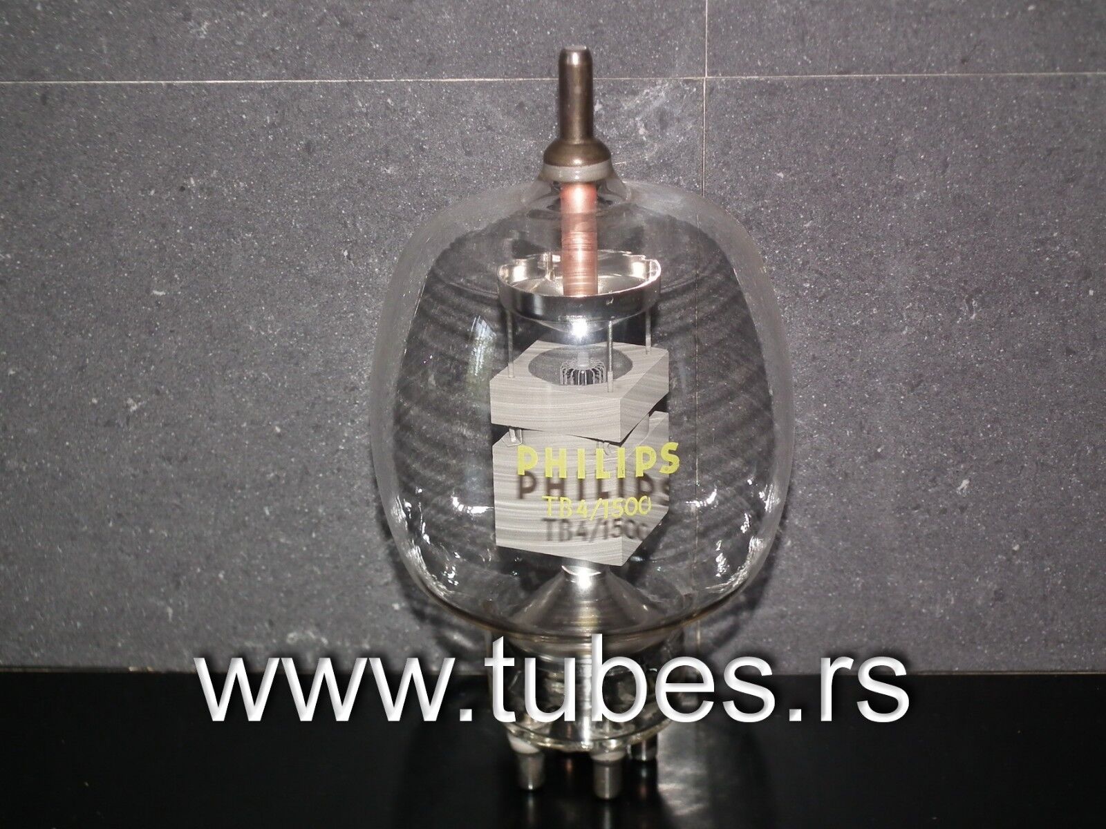 TB4/1500 Philips NOS 8078 Industrial RF Oscilator tube – tubes.rs