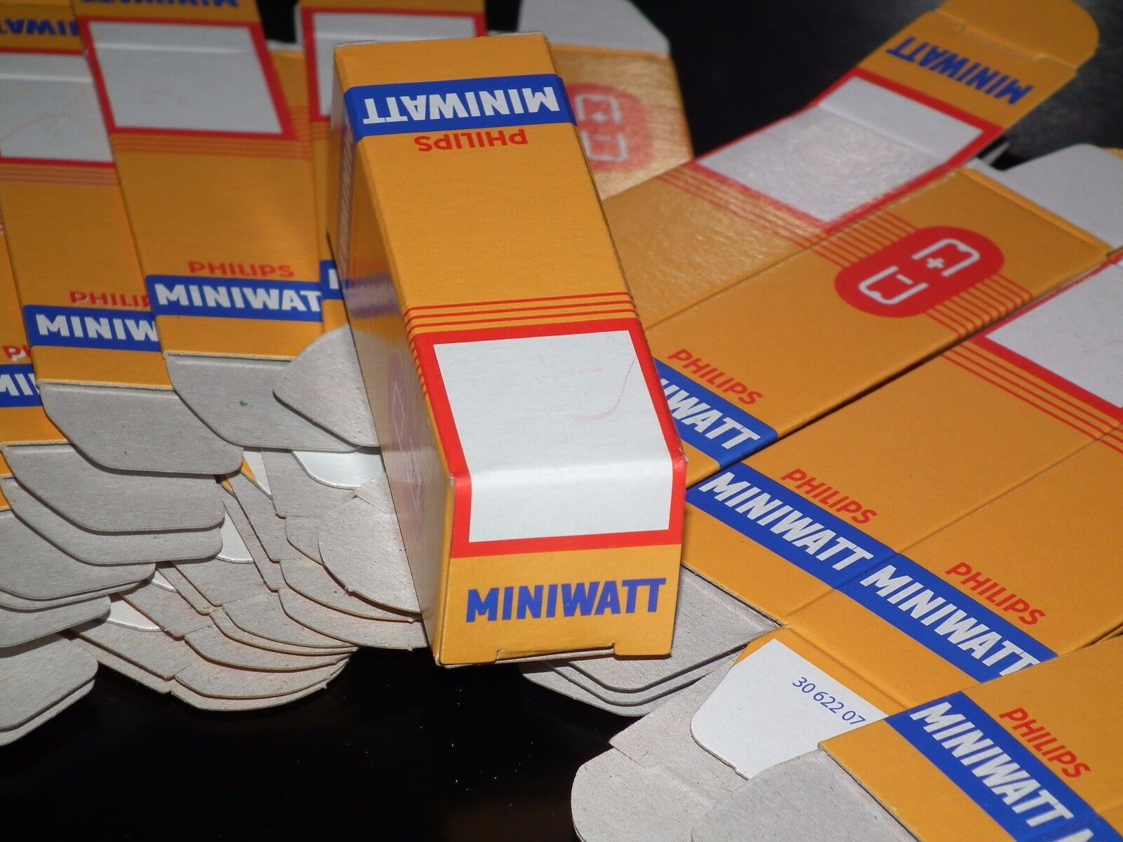 16 pcs Philips Miniwat Tube Boxes for Audio tubes ECC81 ECC83 E88CC EL ...